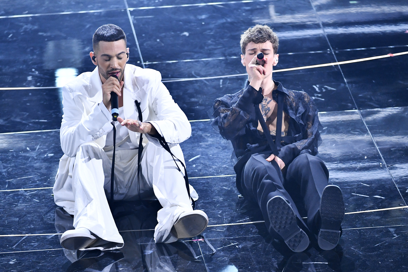 Festival di Sanremo: Mahmood e Blanco superano Elisa