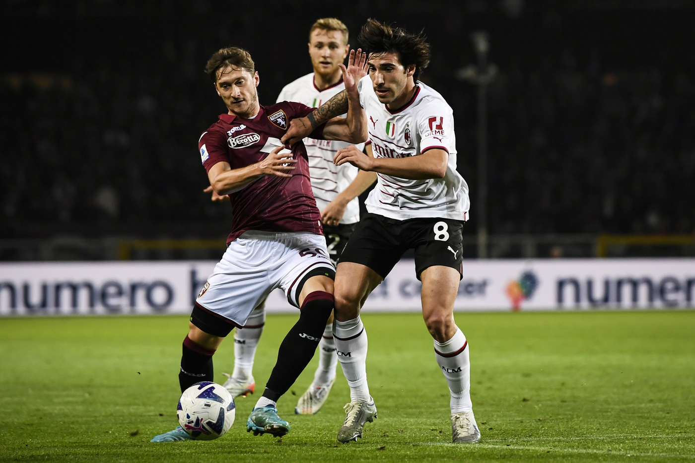 Torino-Milan 2-1, battuta d'arresto per i rossoneri - LaPresse