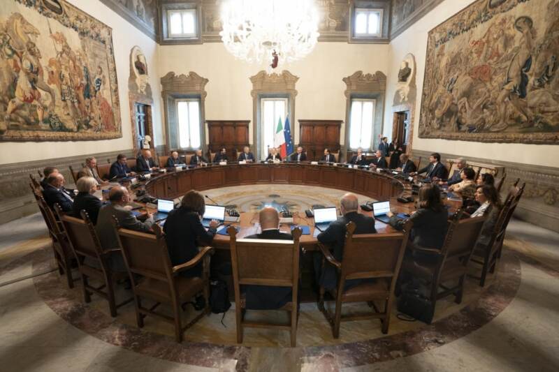 Roma, il Consiglio dei ministri approva il 'Ddl Capitale' - LaPresse
