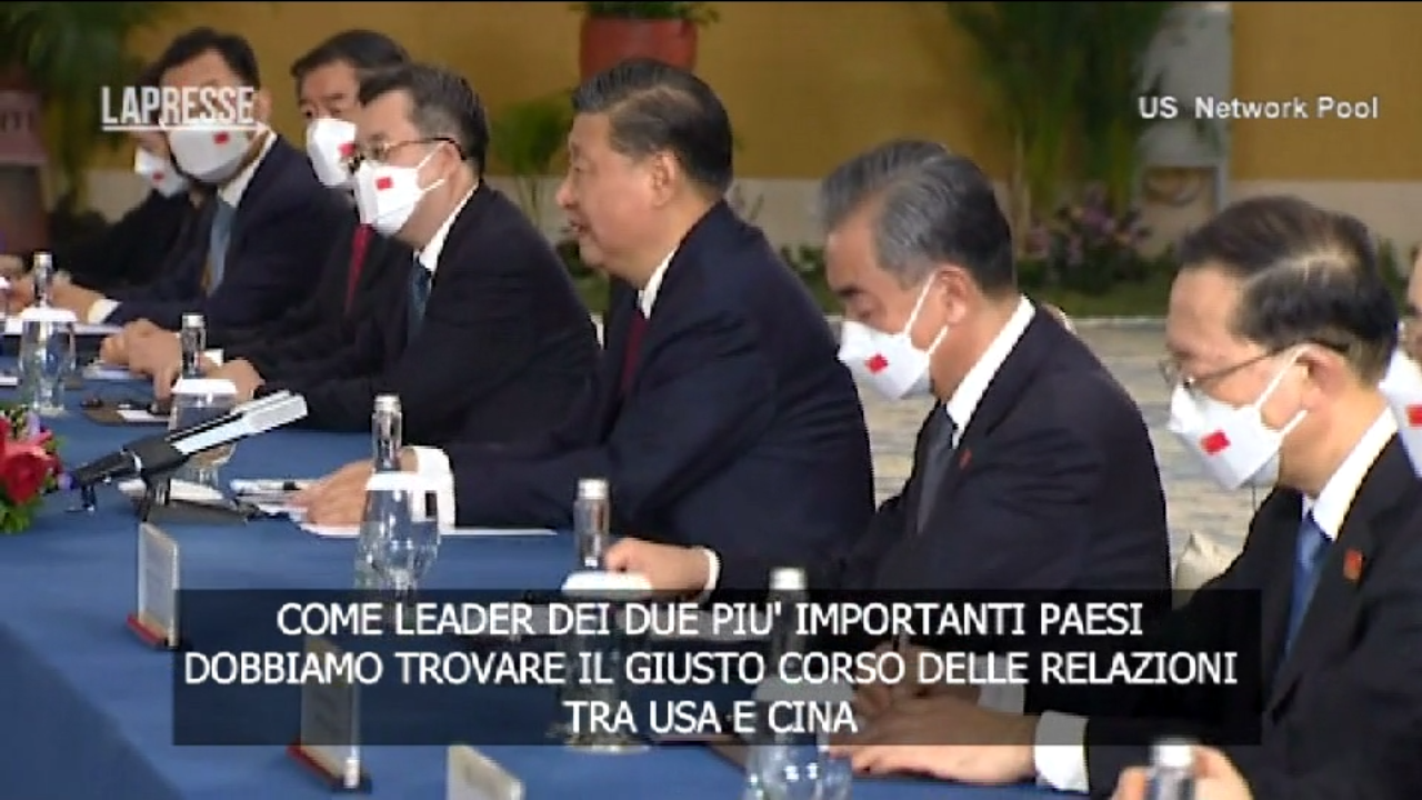 Usa-Cina, Xi Jinping: "Dobbiamo trovare il giusto corso delle relazioni"