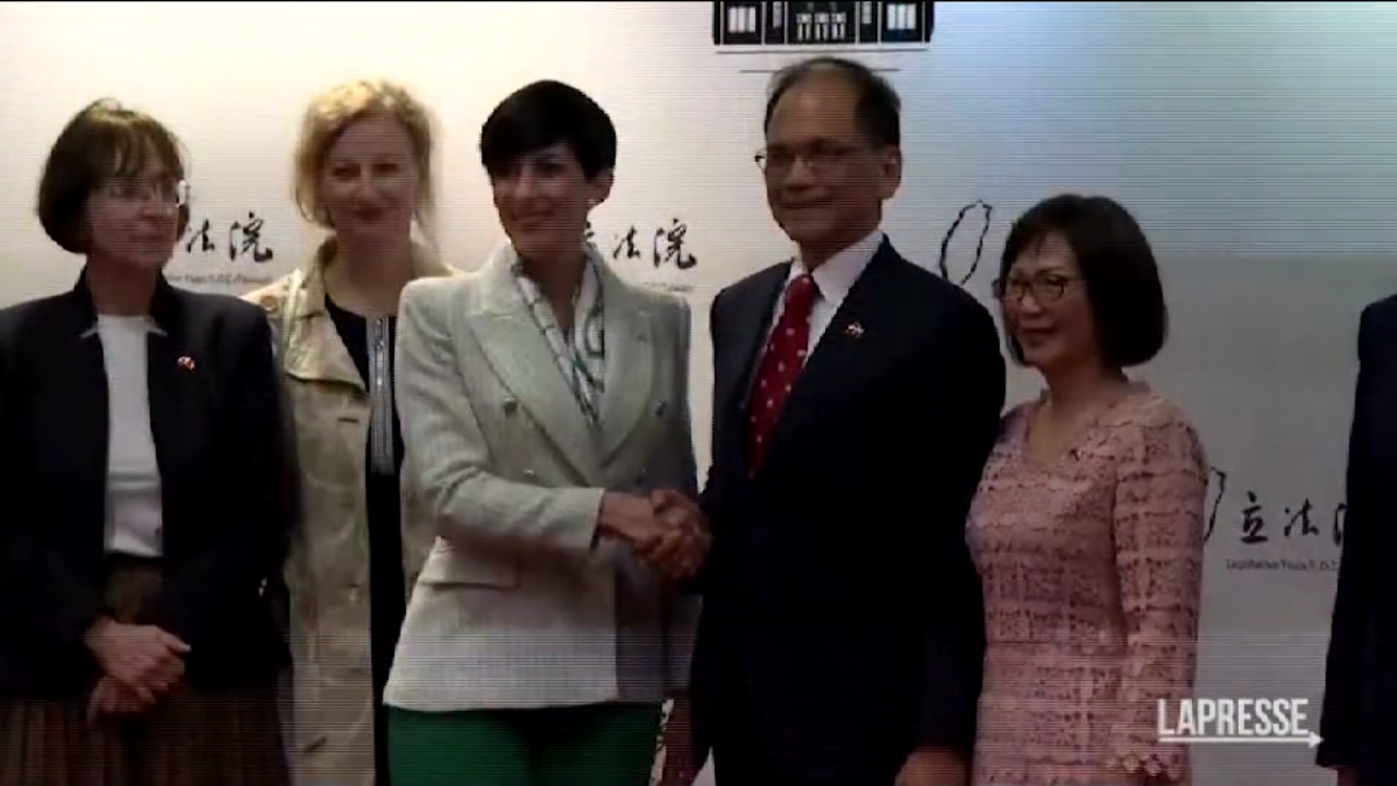 Taiwan-Repubblica Ceca, visita ufficiale a Taipei di Marketa Adamova ...