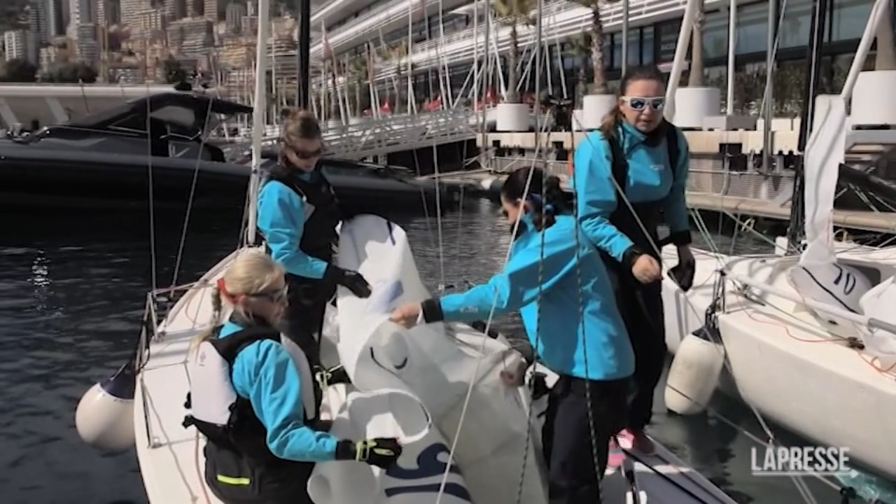 Vela, tappa a Monaco del Woman Leading Sailing Trophy - LaPresse