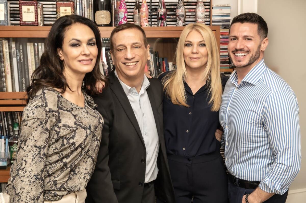 Angelo Perrone, compleanno con gli amici di sempre - LaPresse