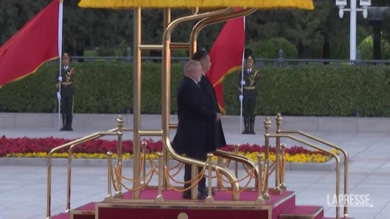 Cina-Brasile, Lula a Pechino accolto da Xi Jinping - LaPresse