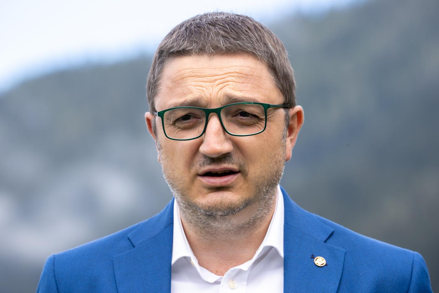 Trento, da oggi Maurizio Fugatti è sotto scorta - LaPresse Trento, da oggi Maurizio Fugatti è sotto scorta - LaPresse