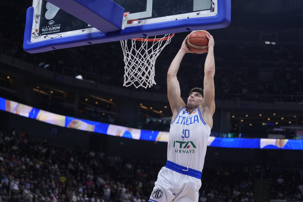 Mondiali basket, Italia ko con Lettonia 87-82 - LaPresse Mondiali basket, Italia ko con Lettonia 87-82 - LaPresse