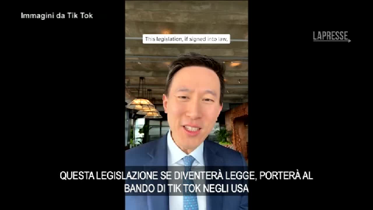 Tik Tok, il ceo agli utenti americani: "Fate sentire la vostra voce ...
