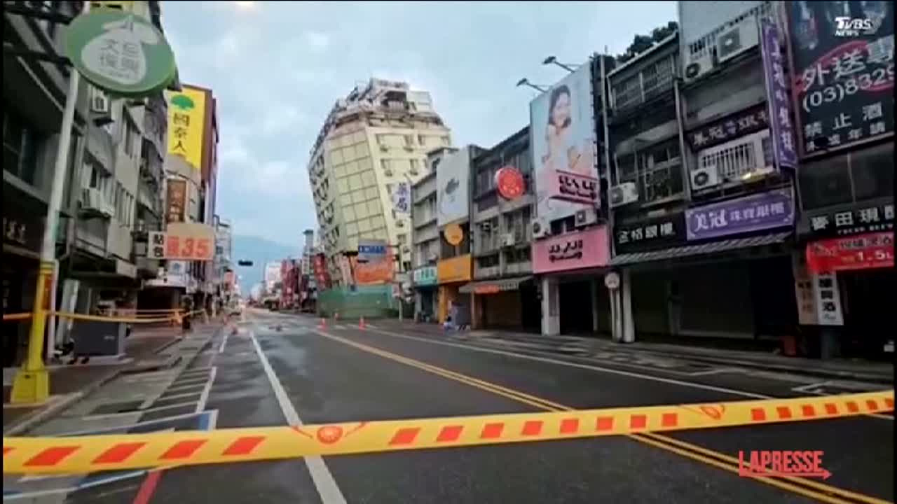 VIDEO Taiwan, nuovo terremoto: decine di scosse - LaPresse VIDEO Taiwan, nuovo terremoto: decine di scosse - LaPresse