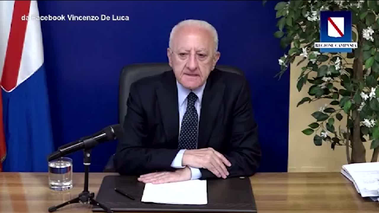 VIDEO De Luca su Meloni: "A Caivano performance volgare studiata a tavolino" - LaPresse