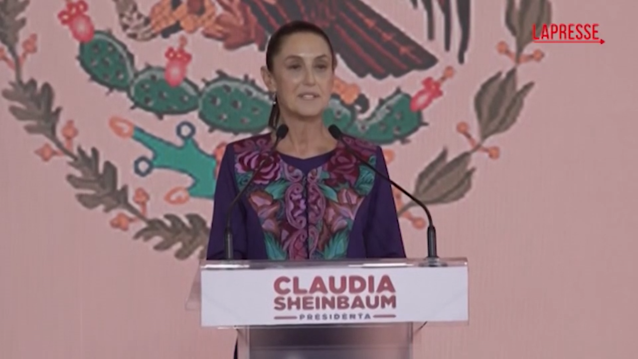 VIDEO Messico, Claudia Sheinbaum prima presidente donna - LaPresse