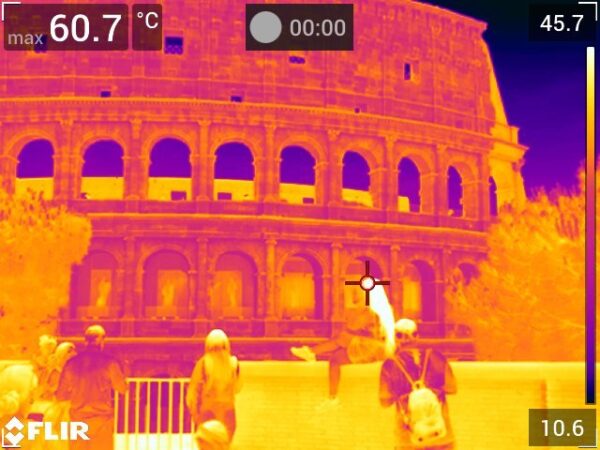 Clima, super caldo a Roma: a Colosseo e San Pietro oltre 50 gradi ...