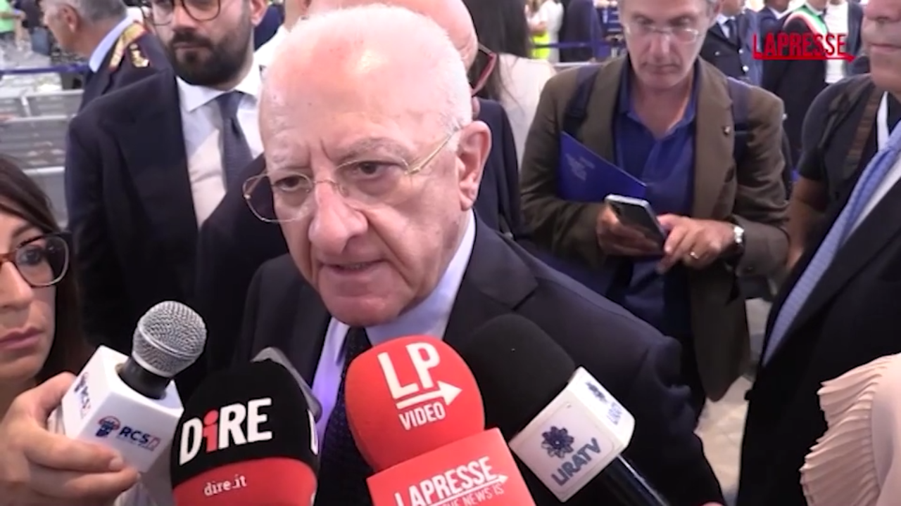 VIDEO Abuso d'ufficio, De Luca: "Bene abolizione ma non risolve problemi" - LaPresse