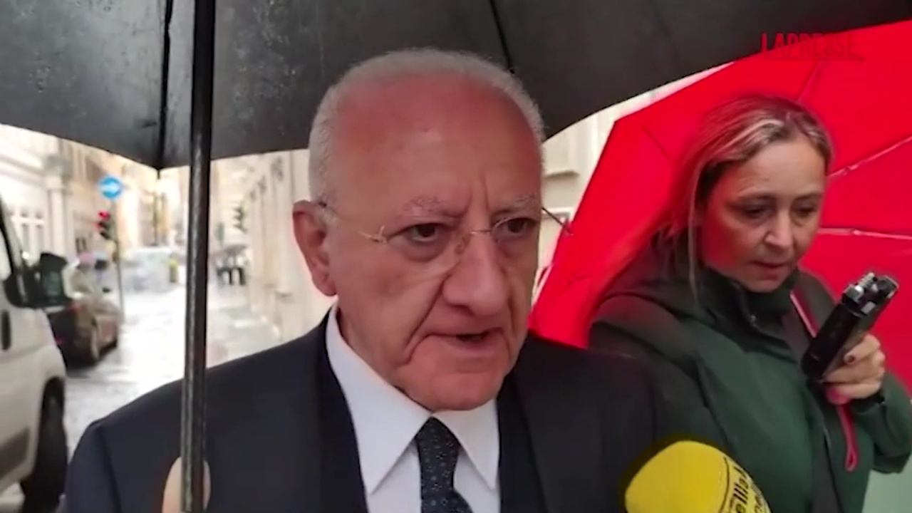 VIDEO Fondi coesione, De Luca: “Con Meloni potevamo evitare tensioni”- LaPresse