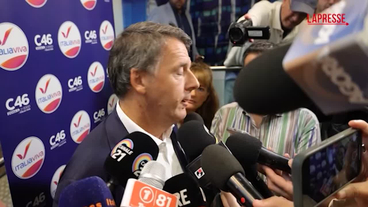 VIDEO Renzi e De Luca insieme contro l'autonomia differenziata - LaPresse