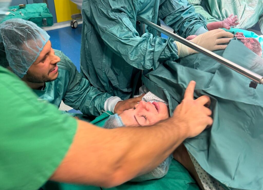 I primi nati del 2025: tre in un minuto a Roma - LaPresse