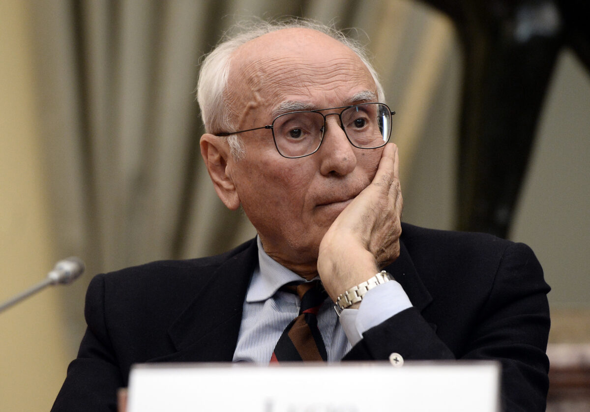 È morto lo storico Lucio Villari all'età di 91 anni - LaPresse
