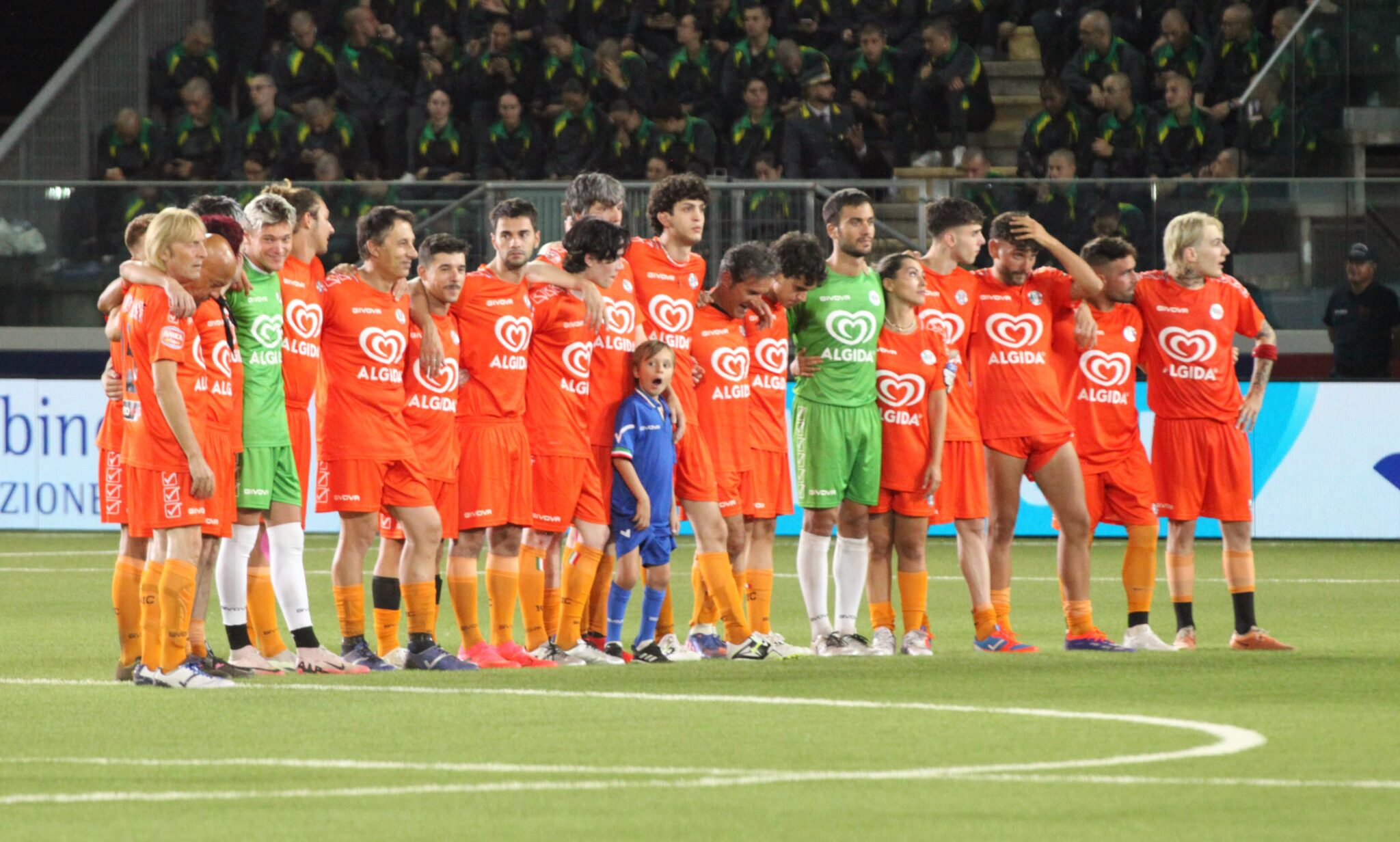 La Partita del Cuore 2025 a L'Aquila il 15 luglio - LaPresse