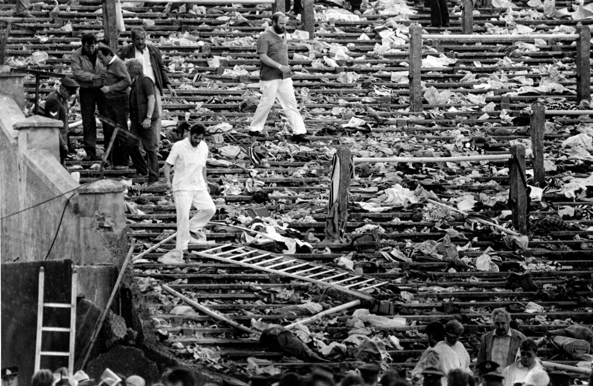 Heysel 1985, 40 anni fa la tragedia dei tifosi della Juventus: le foto - LaPresse
