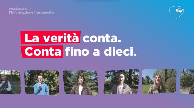 Mediaset, campagna contro le fake news - LaPresse