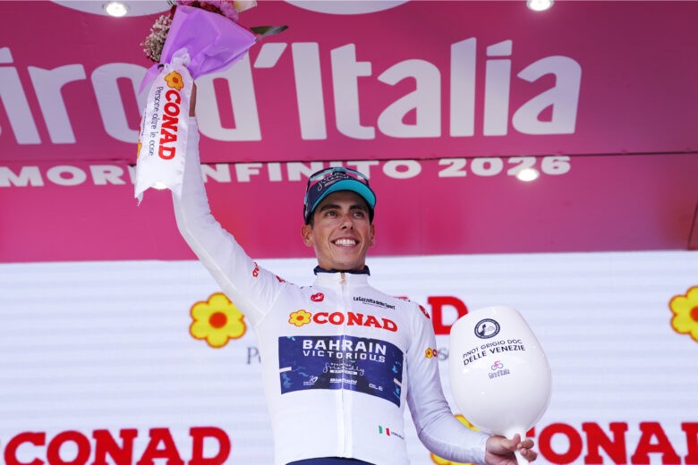 Giro d'Italia 2026, maglia bianca Conad è ancora Eulalio - LaPresse